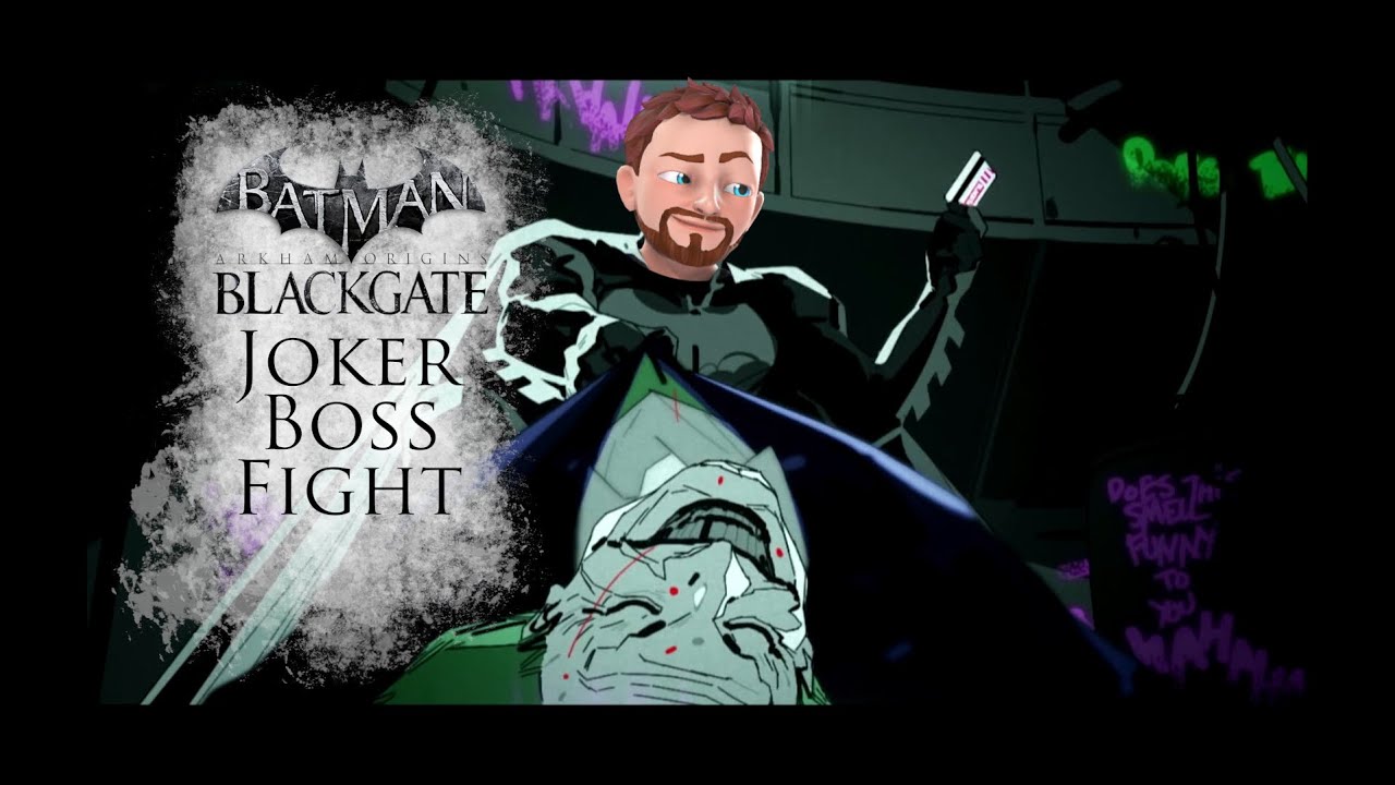 Batman: Arkham Origins Blackgate - Joker Boss Fight - YouTube