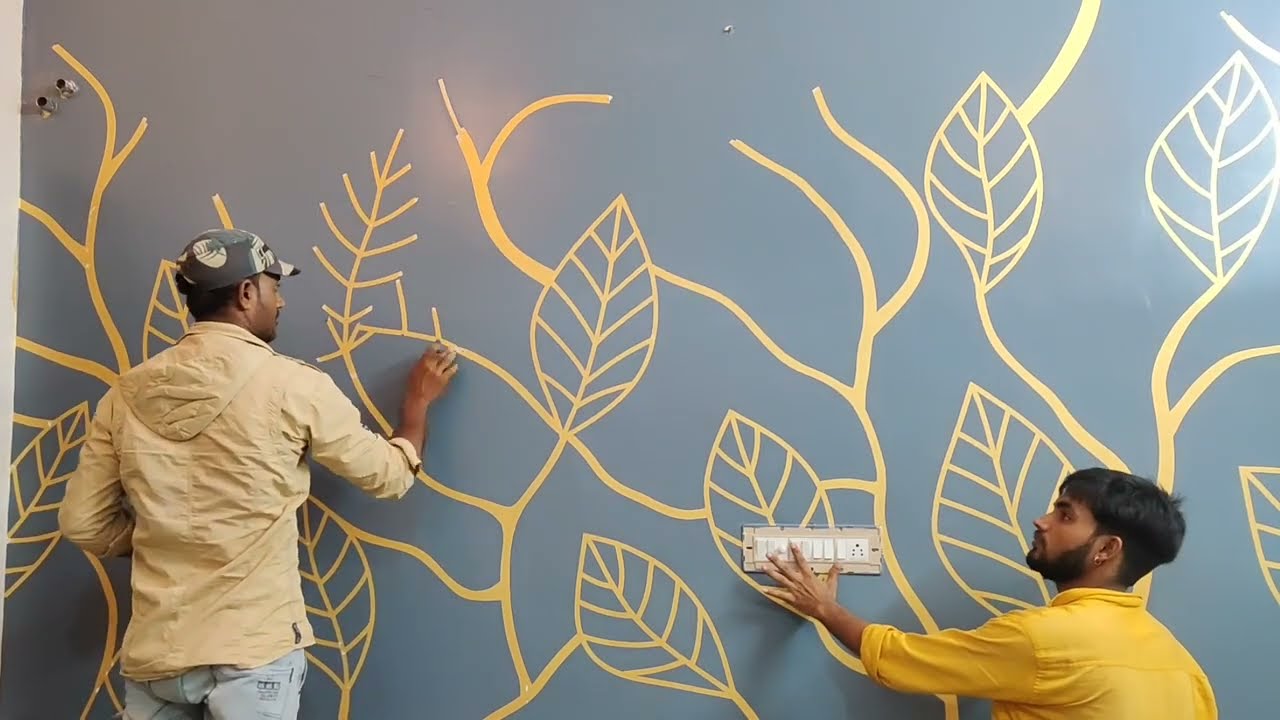 3d Wall Paint Design Ideas With Tape - Infoupdate.org