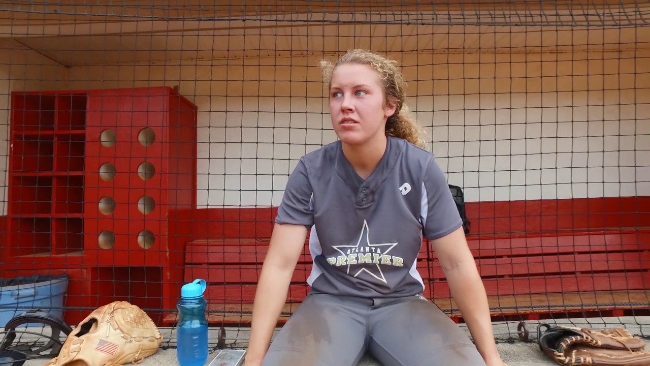 Taylor Carlton Softball Reel - YouTube