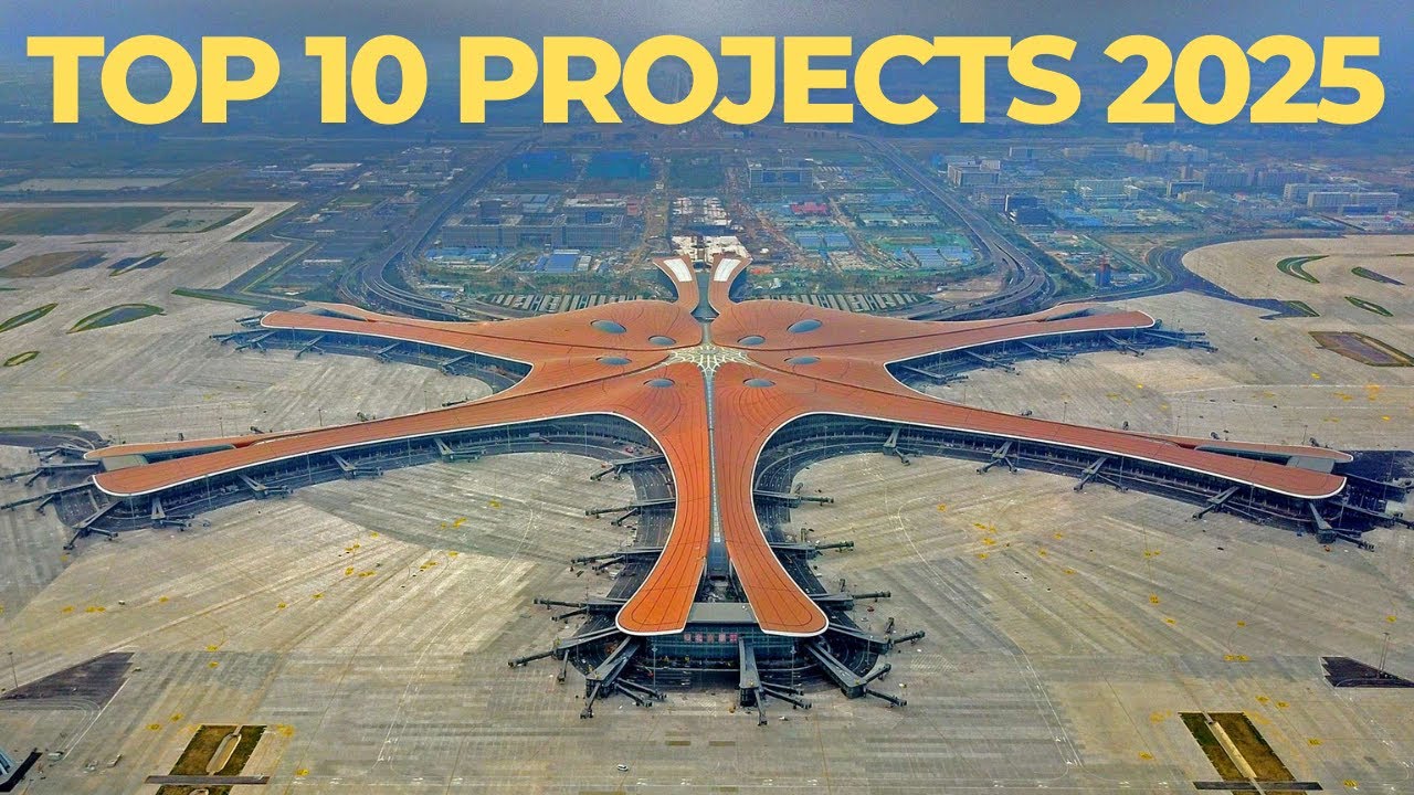 TOP 10 Biggest GLOBAL Projects Completing in 2025 - YouTube