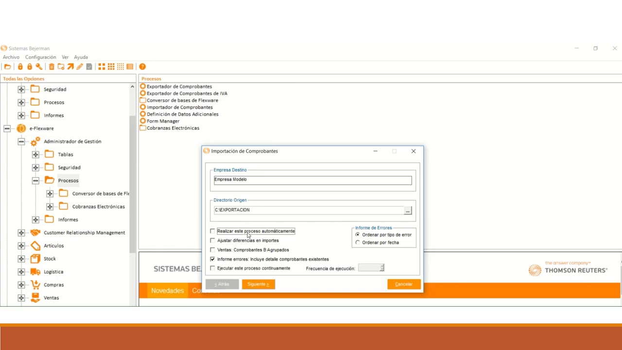 BEJERMAN ERP - Exportador/Importador de comprobantes - YouTube