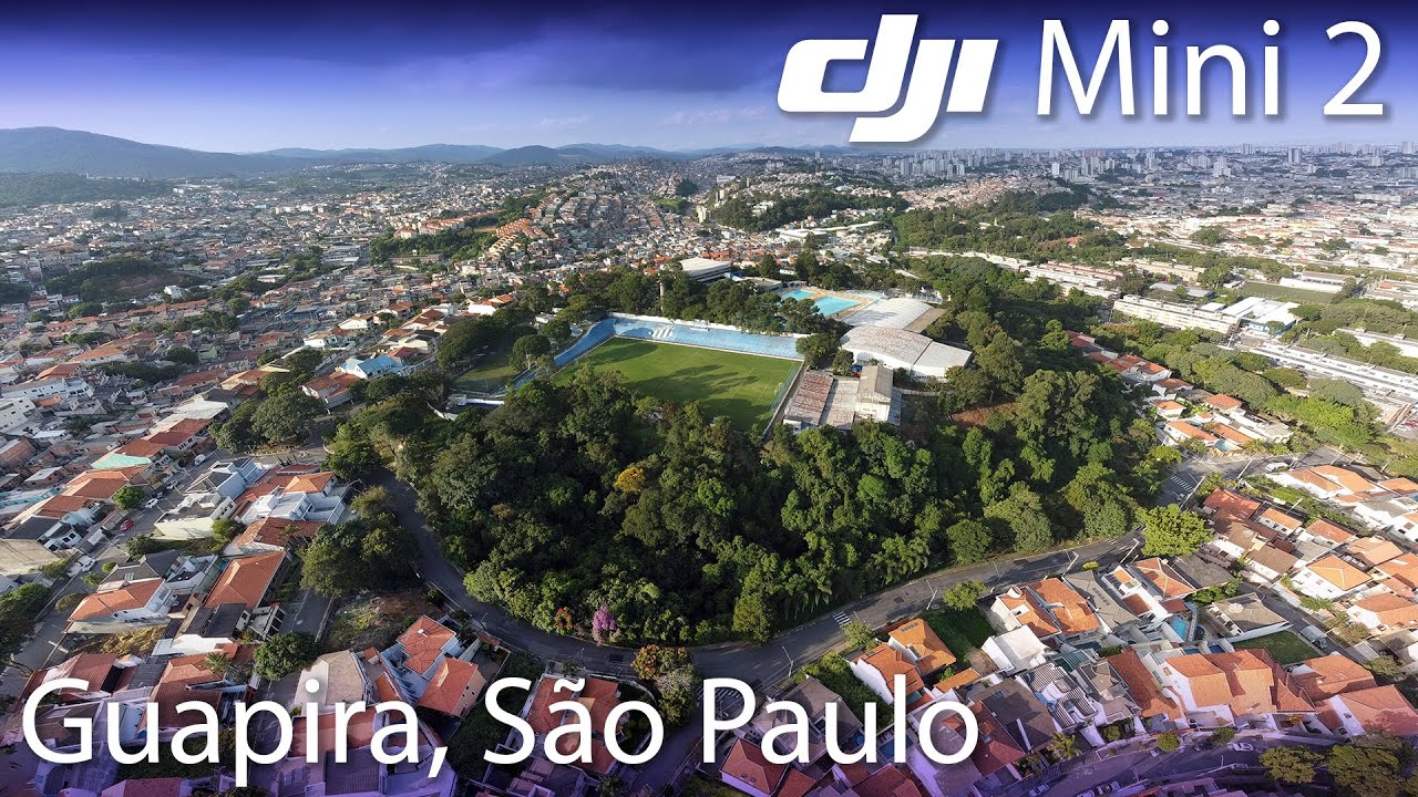 DJI Mini 2 - Sobrevoei o Clube Guapira em SP! - YouTube