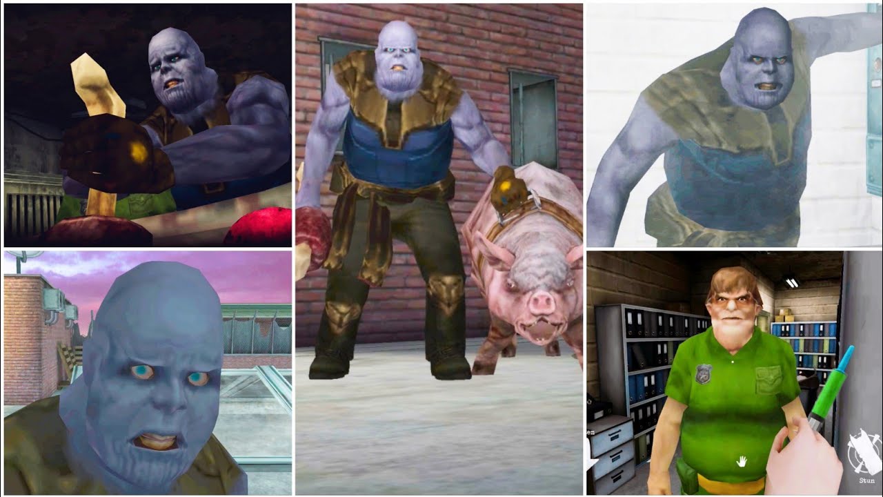 Mr Meat 2 Mr Meat Is Thanos All Game Over Scenes - YouTube