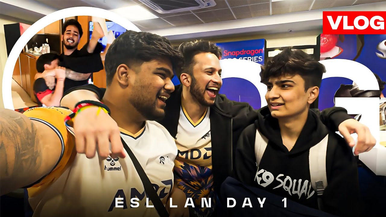 ESL LAN DAY 1 | WF X RNTX | DEBUT VLOG - YouTube