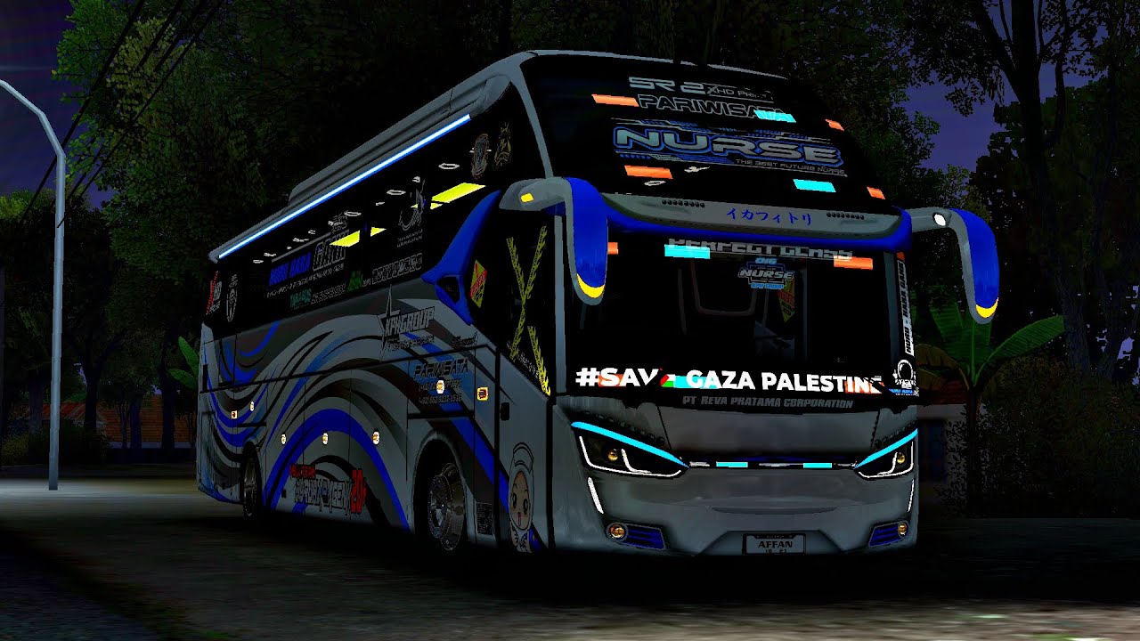 RILIS FREE!! | KODENAME SR2 GEN 1 MNARTXRPC | BUSSID V4.0.3 - YouTube