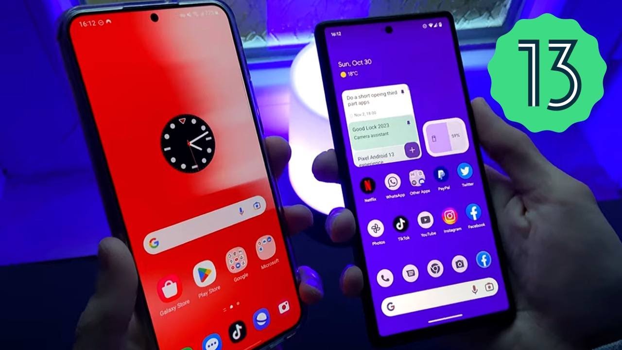 Ya vieron el NUEVO LISTADO DE ANDROID 13📲 ONE UI 5 - YouTube