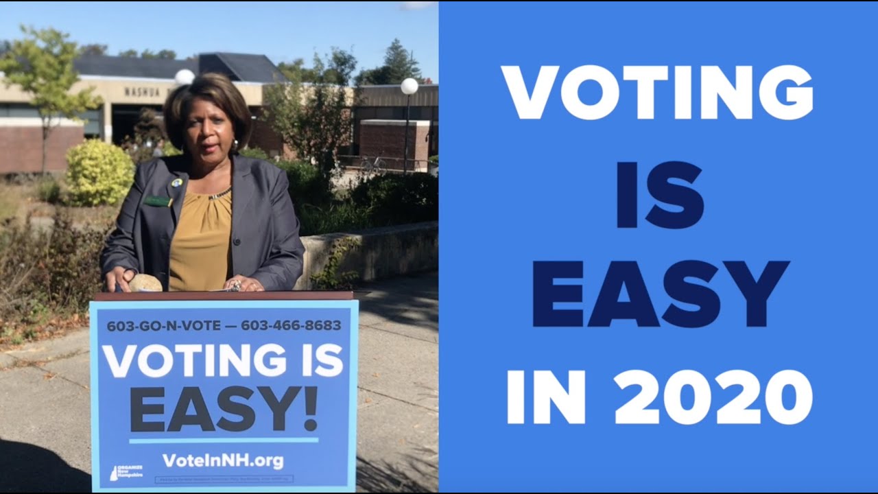 Voting Is Easy In 2020 - YouTube