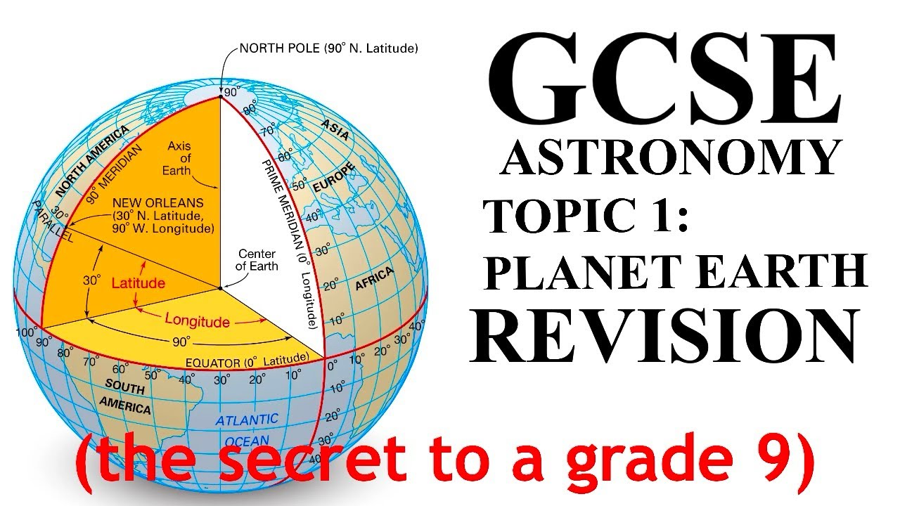 GCSE Edexcel Astronomy Topic 1: Planet Earth - YouTube