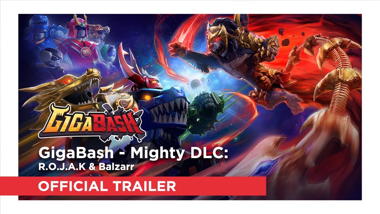GigaBash: Mighty DLC - R.O.J.A.K & Balzarr Official Trailer - YouTube