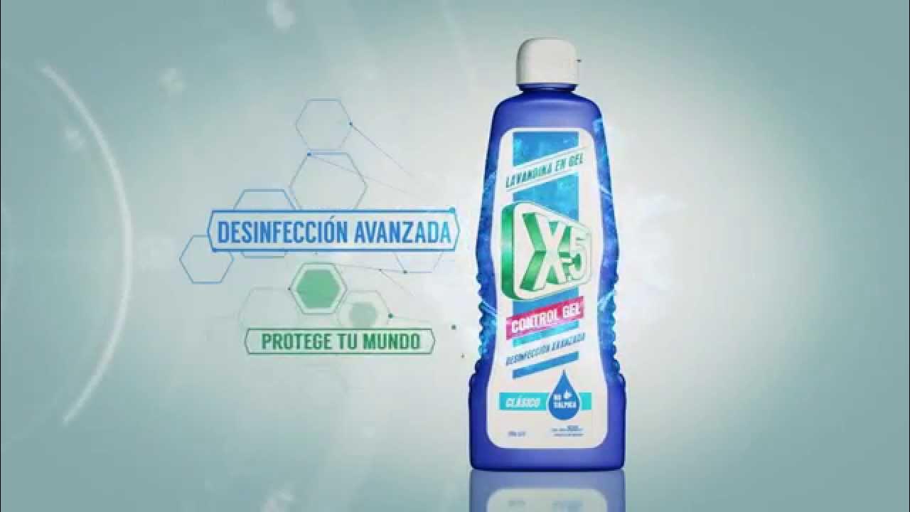 X5 Lavandina Gel - YouTube