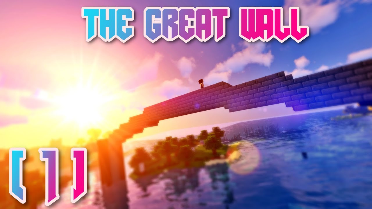 Building A REALLY long wall (In Survival) [1] - YouTube