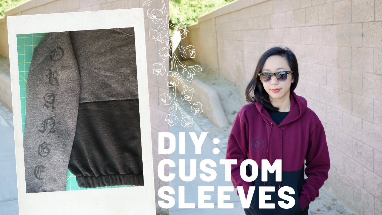 DIY: Custom Sleeves (Vetements inspired) - YouTube