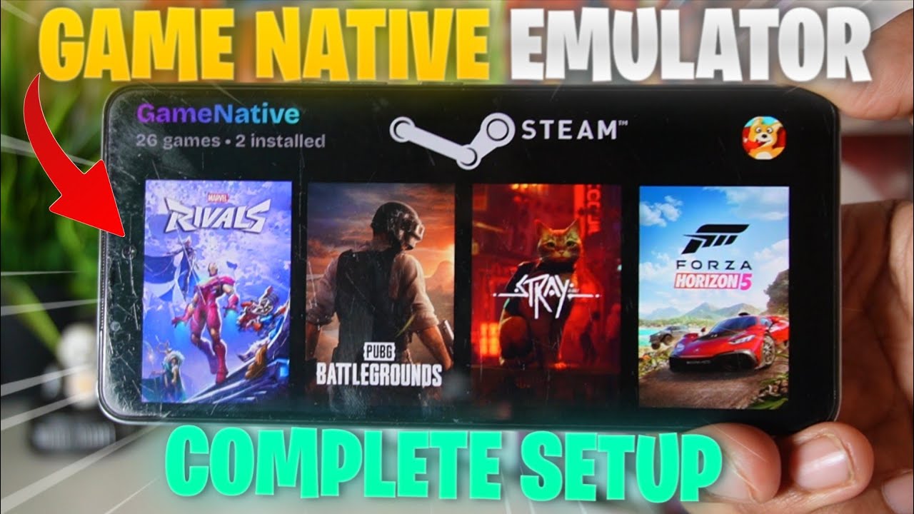 🔥*NEW* GameNative Emulator Setup – Play PC Games on Android🎮 - YouTube