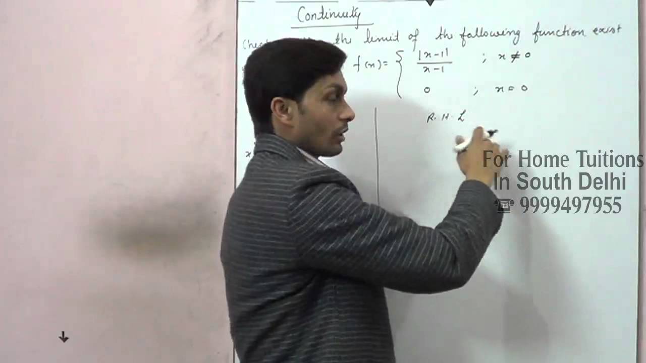 continuity and differentiability class 12 important formulas Questions ...