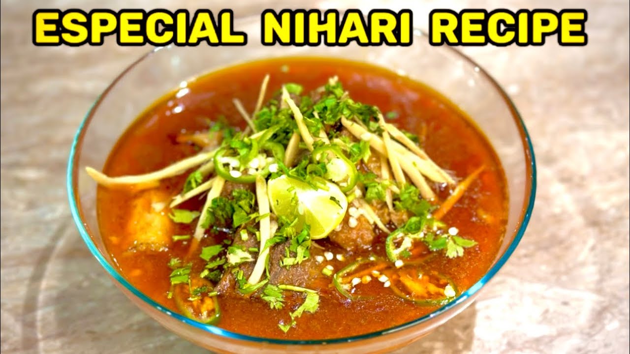 Quick and easy Nihari recipe | especial Nihari recipe | yummy recipe 😋 ...
