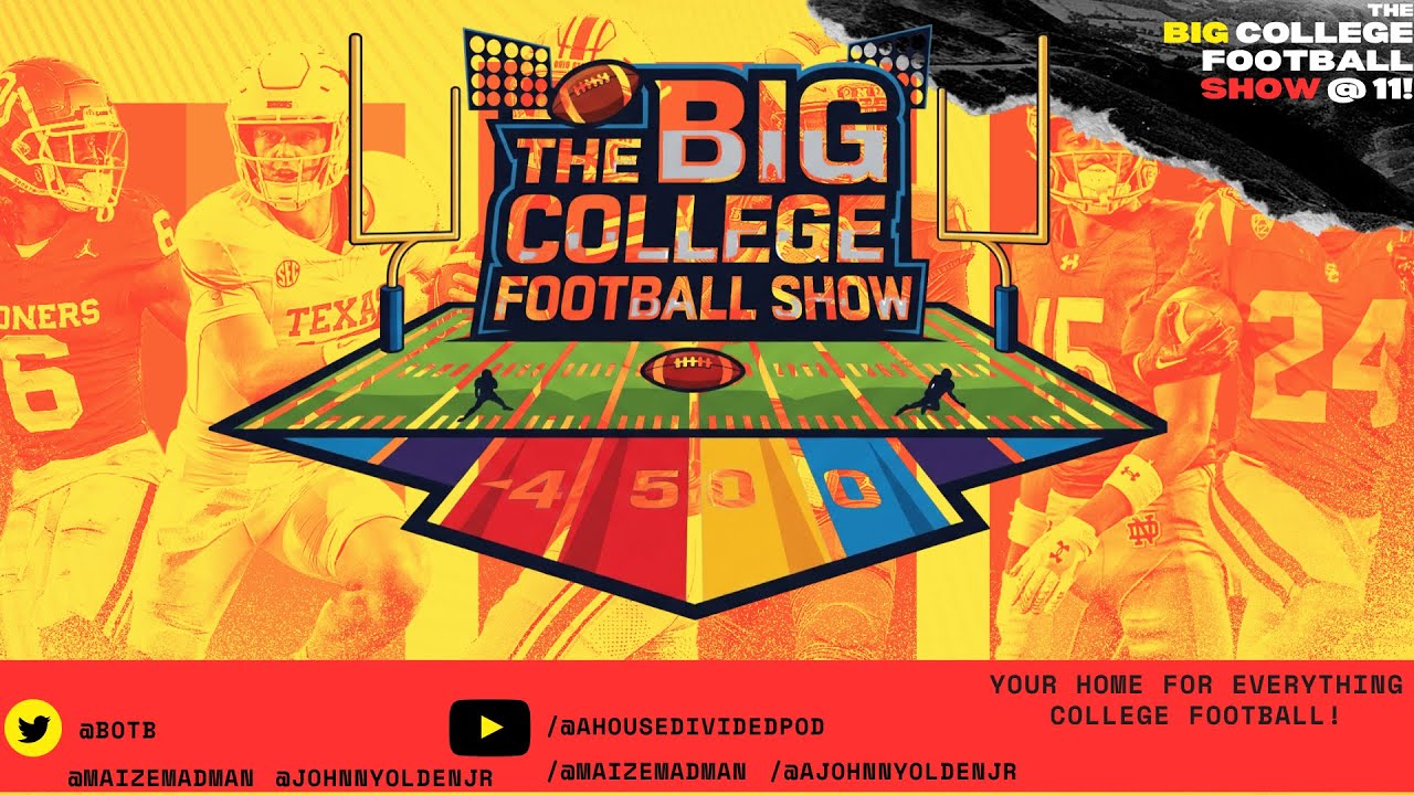 The B1G College Football Show at 11! - YouTube