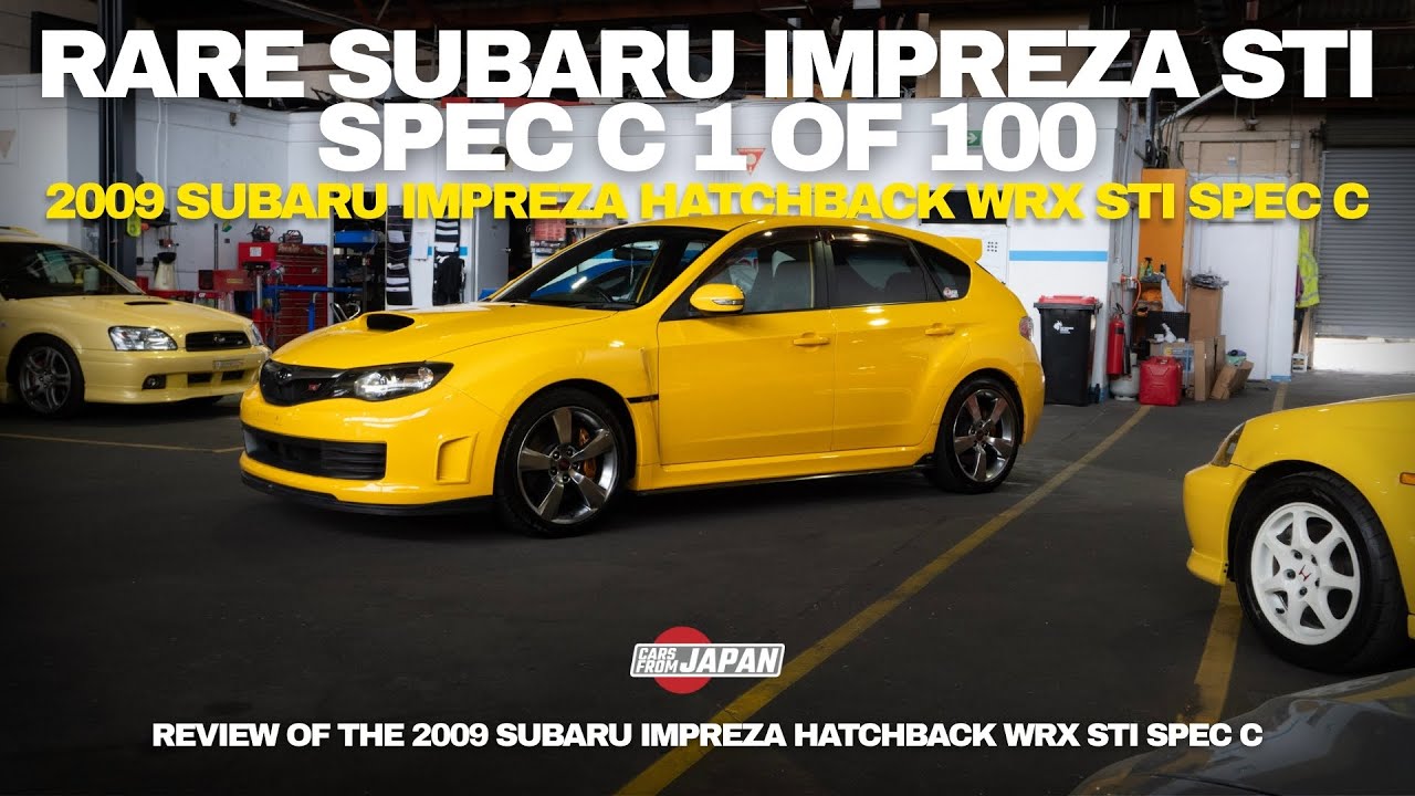 Subaru STI in YELLOW WTF? Rare Sunrise Yellow Subaru WRX STI Spec C. 1 ...