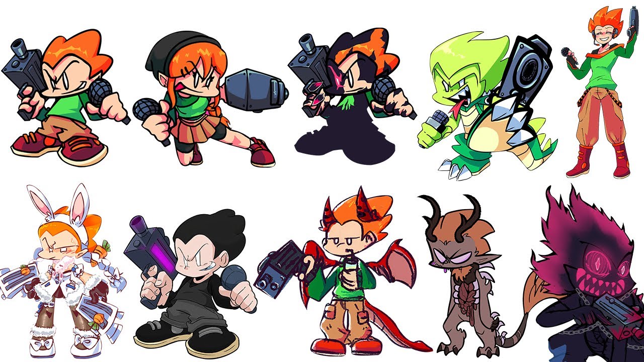 Niveles de Poder de Pico (Friday Night Funkin, Actualización) - YouTube