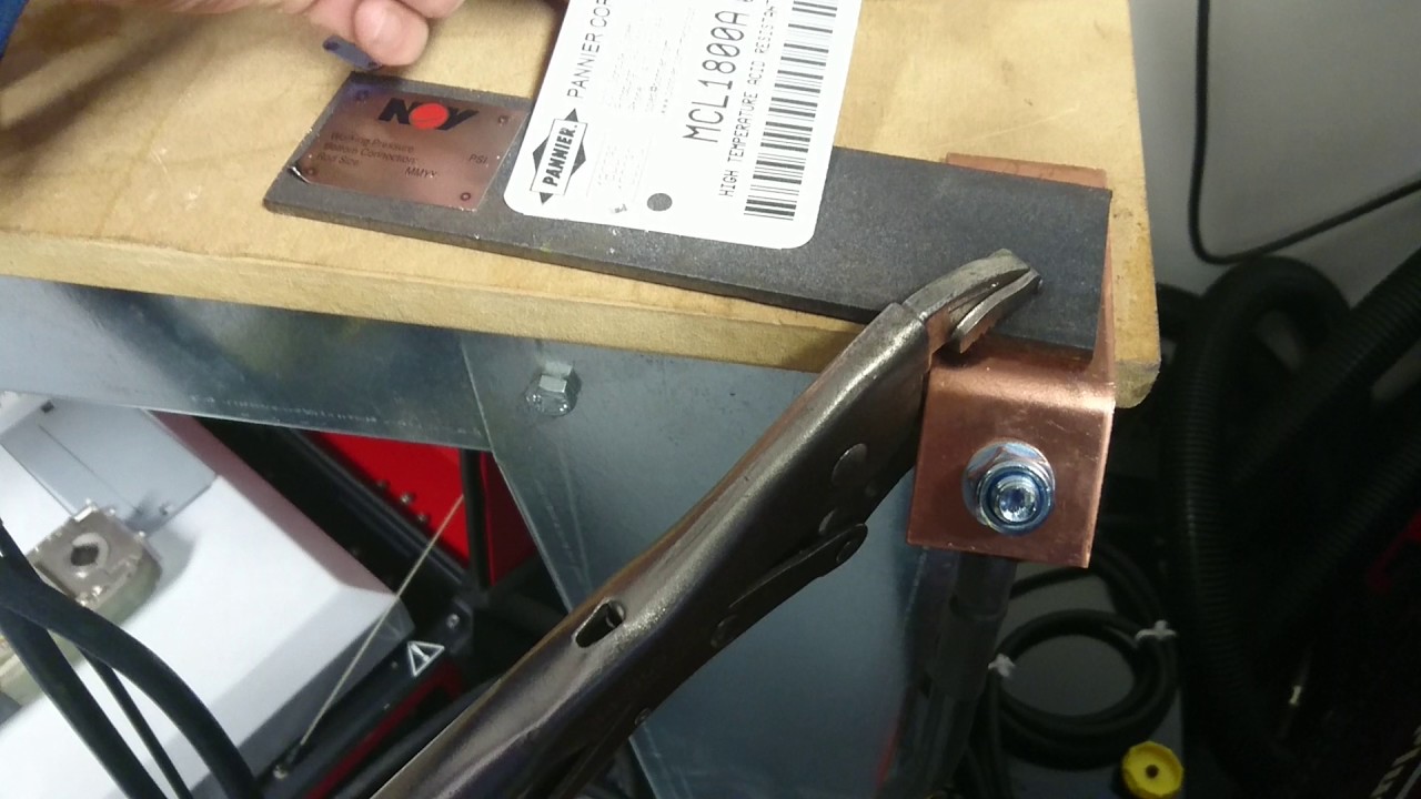 Single Sided Spot Welding - Label Test - YouTube