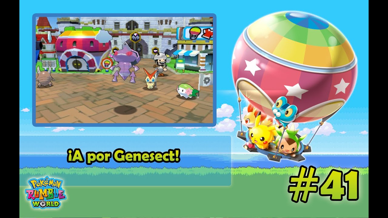 ¡A por Genesect! - Pokémon Rumble World - YouTube