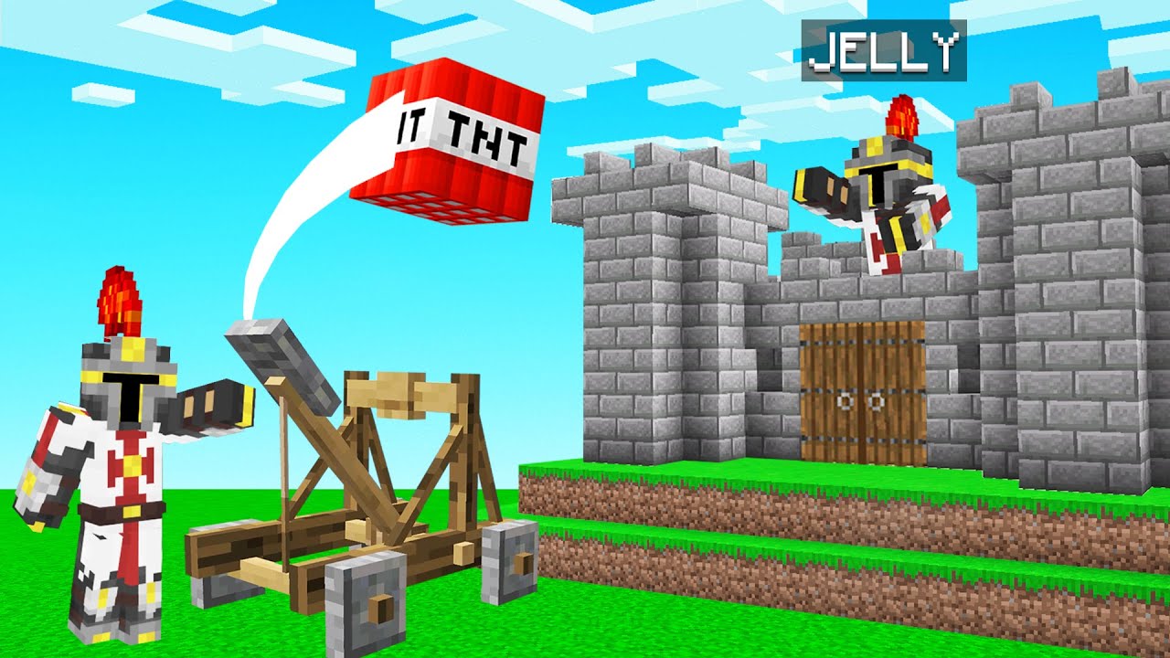 Playing MINECRAFT As A KNIGHT! (mod) - YouTube