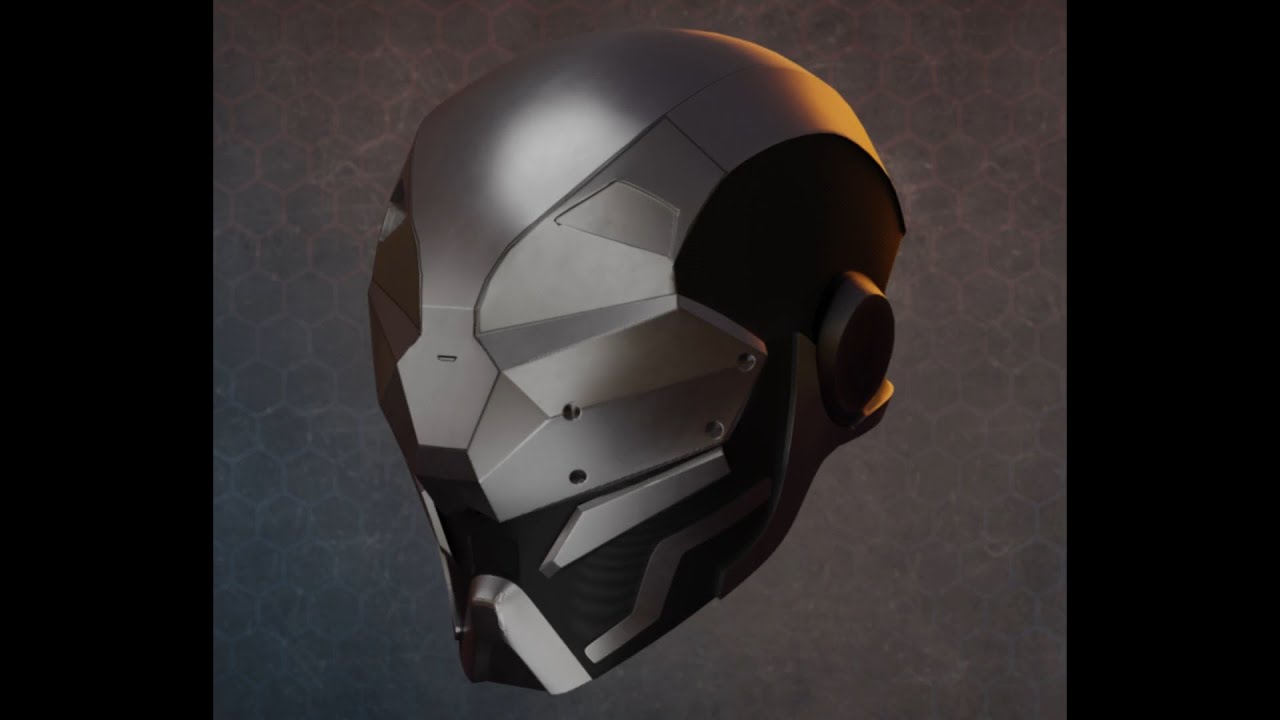 Modelling destiny Mask in Blender 2.9 (Modelling Time-lapse) - YouTube