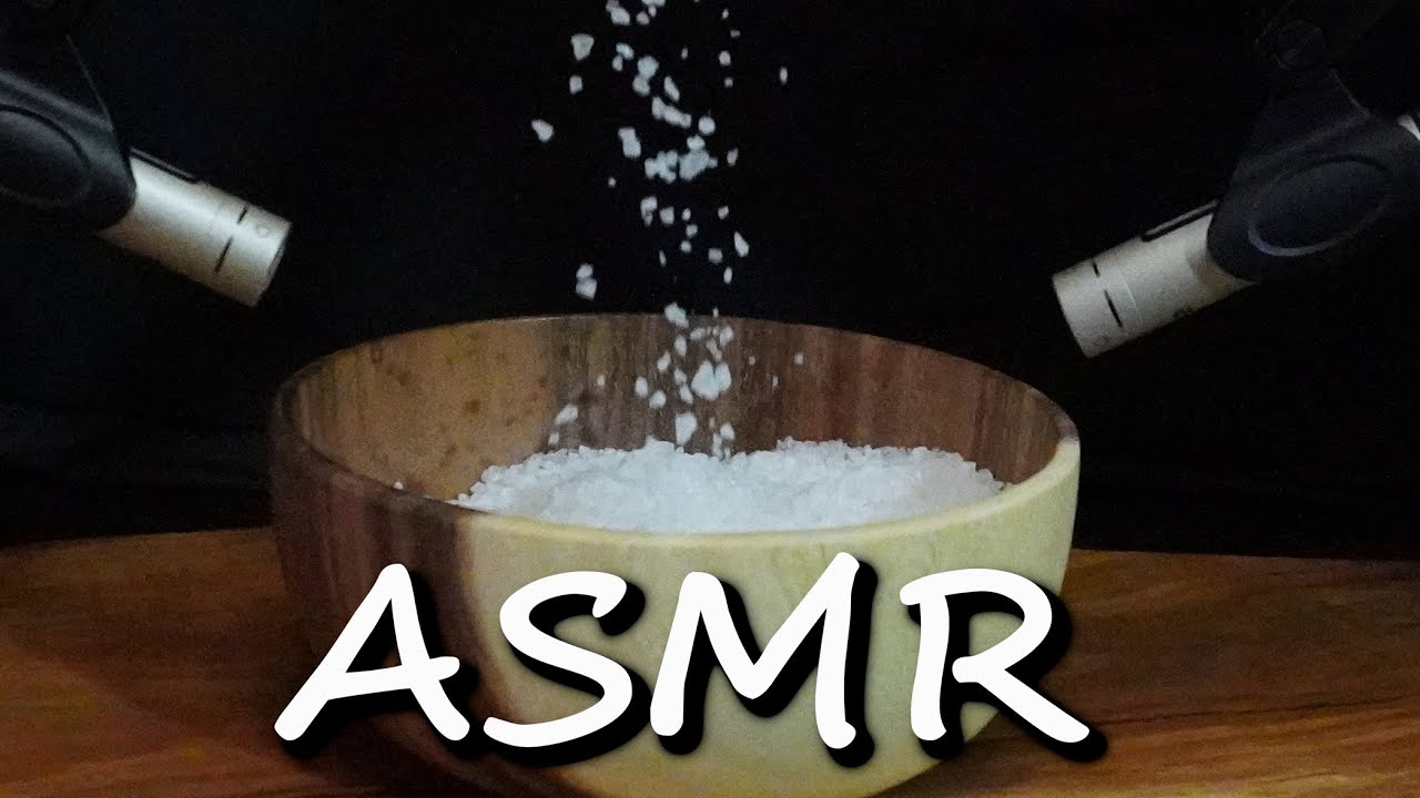 ASMR 】Salt having nice crunchy sounds, perfect relaxation - YouTube