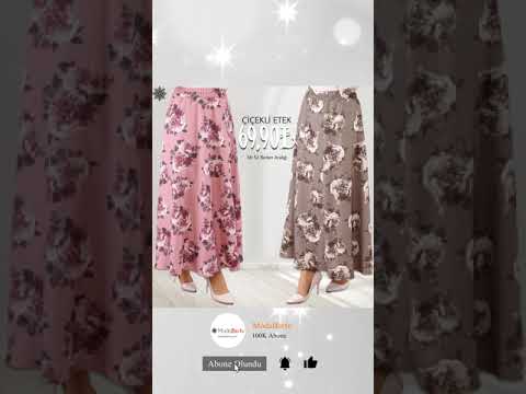 Yazlık Etek // Etek Modelleri / ModaBerfu.com