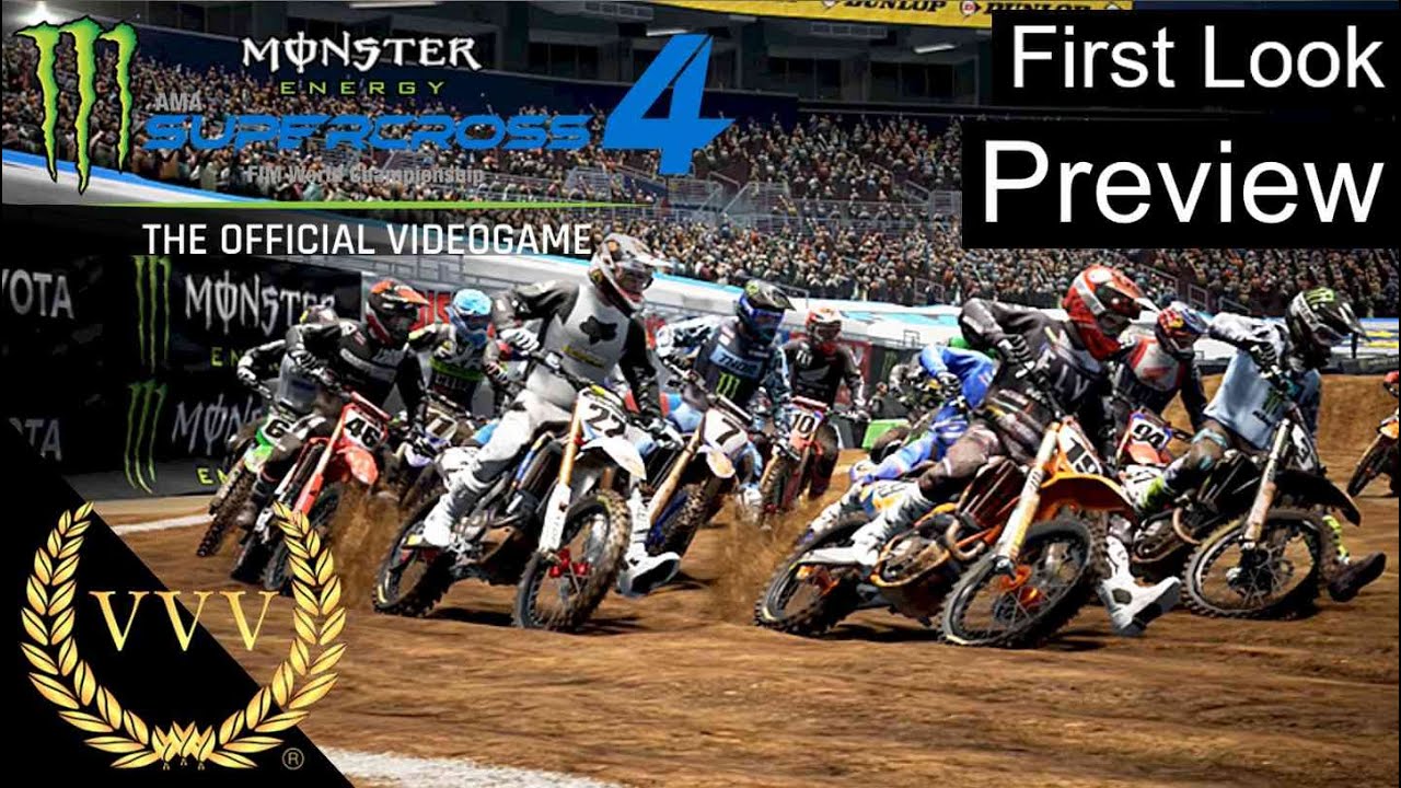 Monster Energy Supercross 4 - First Look Gameplay - YouTube