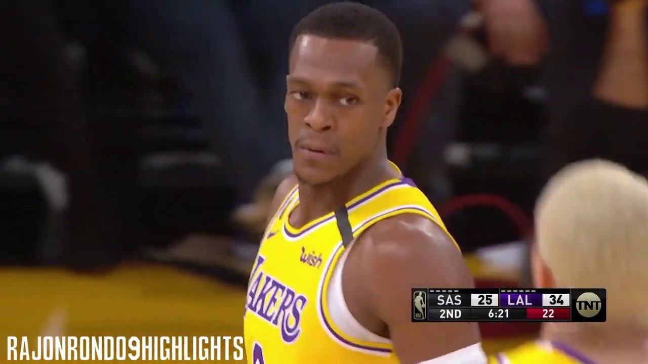 Rajon Rondo Full Highlights vs Spurs | 7 Pts, 4 Rebs, 9 Asts | 02.04. ...