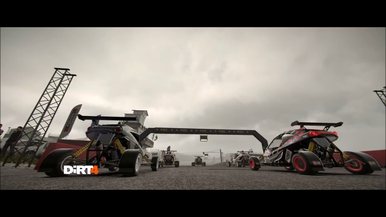 Dirt 4 Crosskart race & replay - YouTube