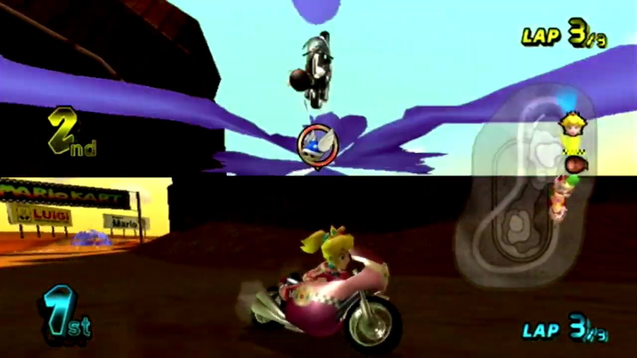 Mario Kart Wii - 24 Players on Split Screen (VS) - YouTube