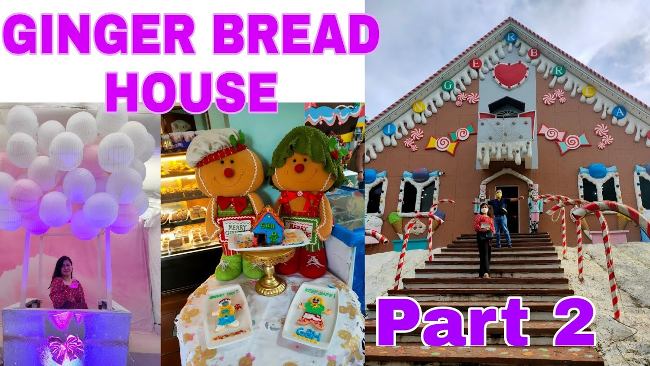 GINGER BREAD HOUSE Part 2 @ Tagaytay "MC VLOG #10" - YouTube