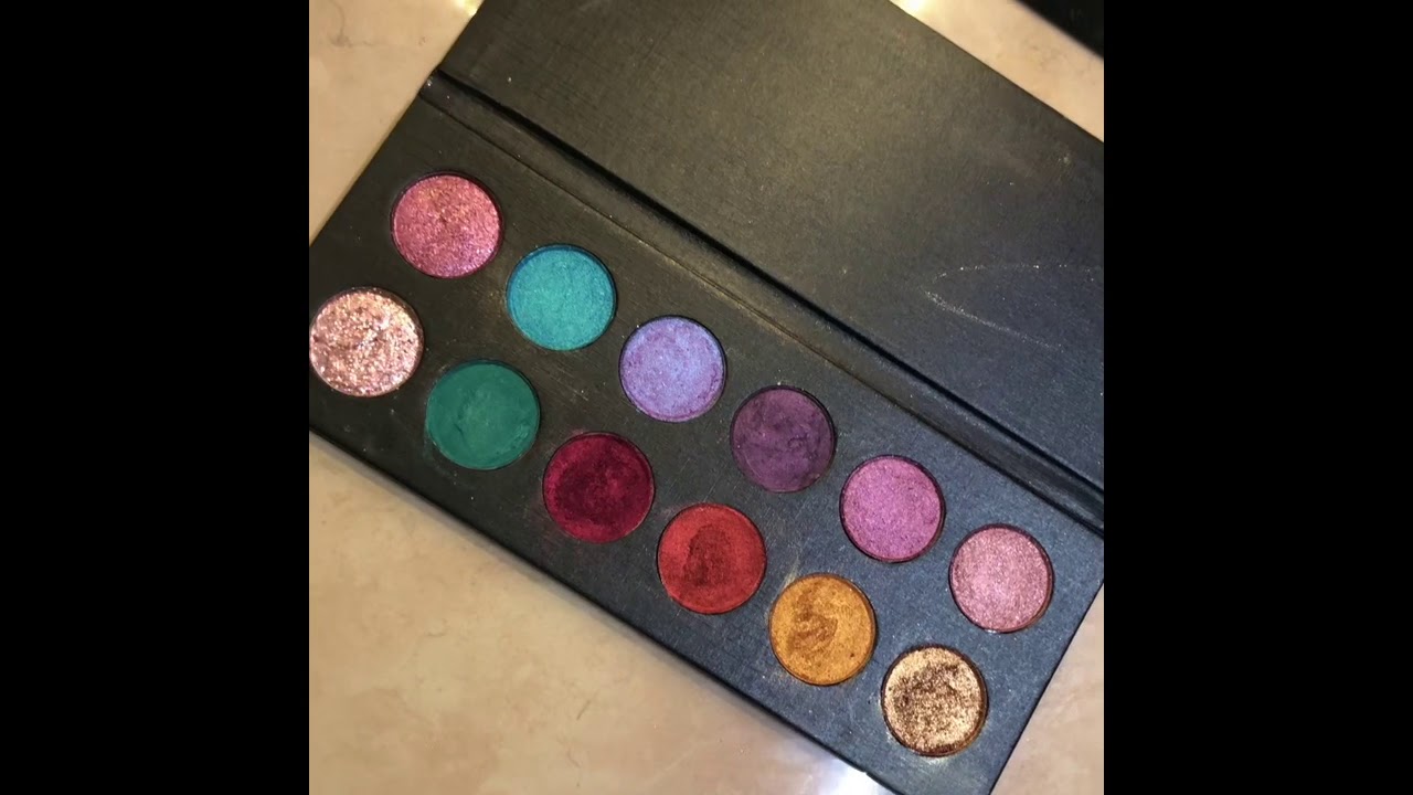 Colour Punch Beauty- Colour Me Crazy Palette Swatches-1st Impressions ...