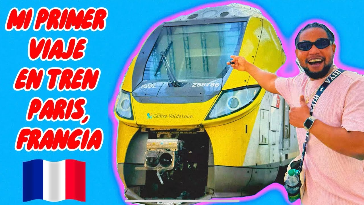 MI PRIMERA VEZ VIAJANDO EN TREN DESDE PARIS, FRANCIA 🇫🇷 vlog - YouTube