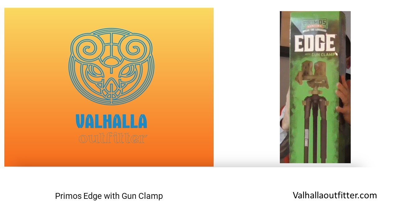 Primos EDGE Gun Clamp shooting tripod - YouTube