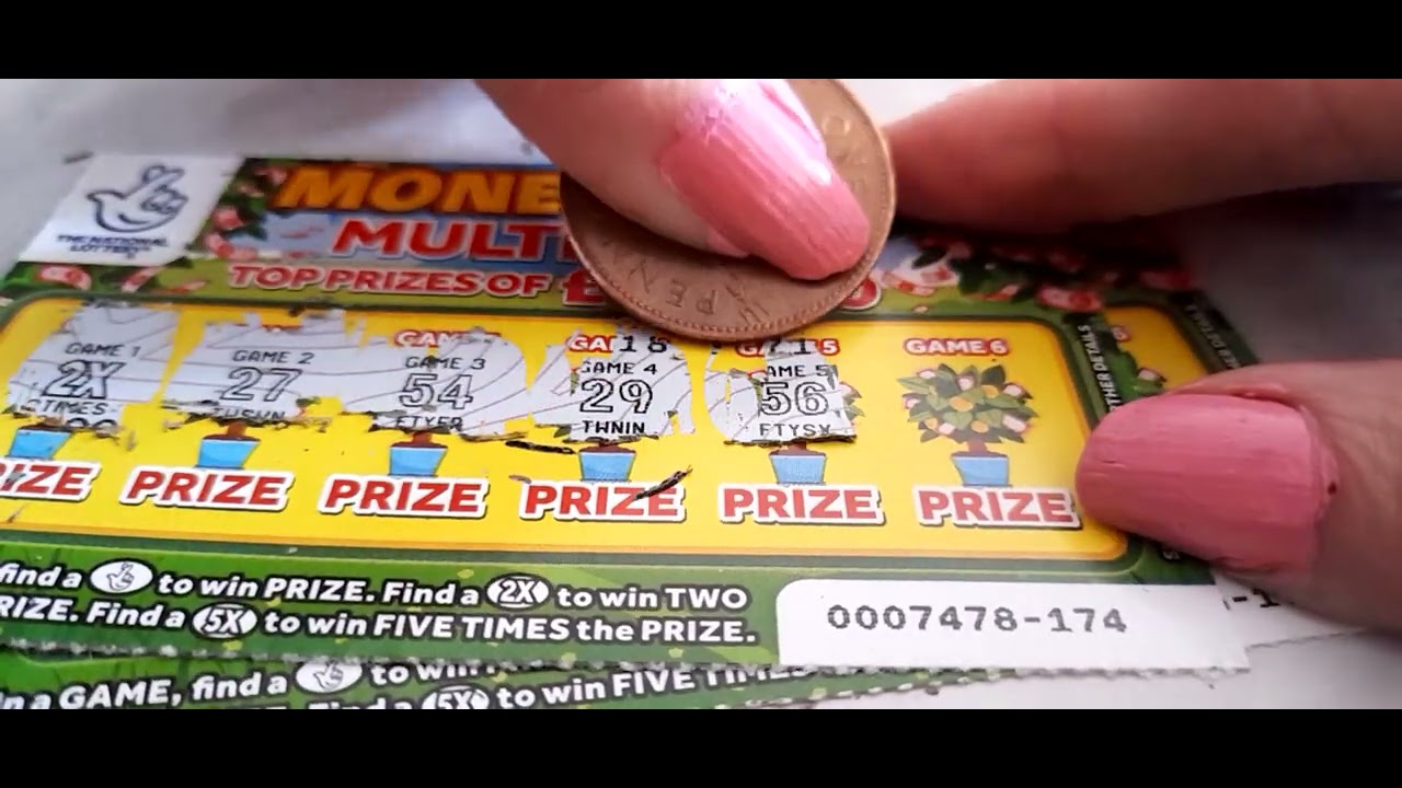 A small profit on these new Money Tree Multiplier Scratchcards. - YouTube