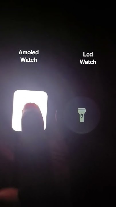 amoled display watch vs lcd display watch difference #fitbitversa2 # ...