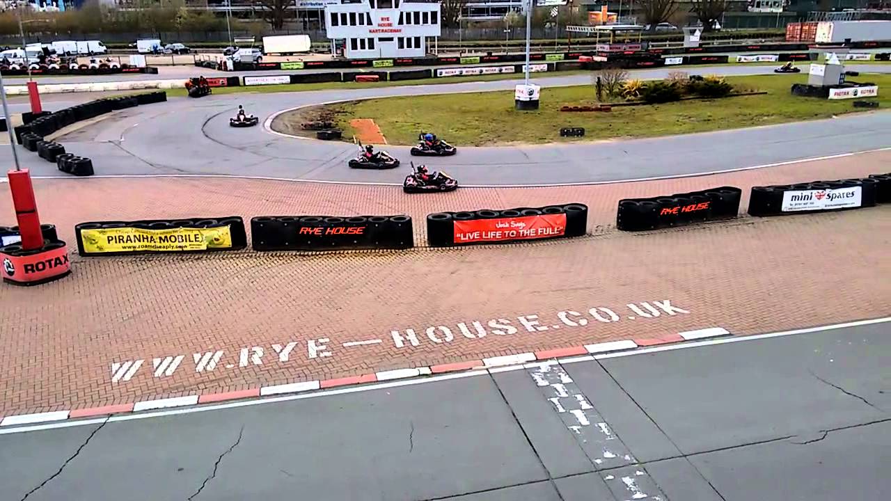 2015 Rye House Kart Raceway Junior Go Karting - YouTube
