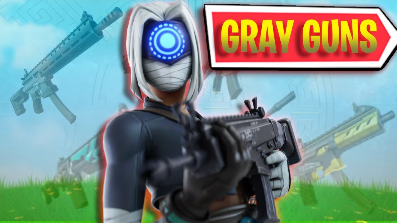 Fortnite "GRAY GUNS " Only Challenge - YouTube