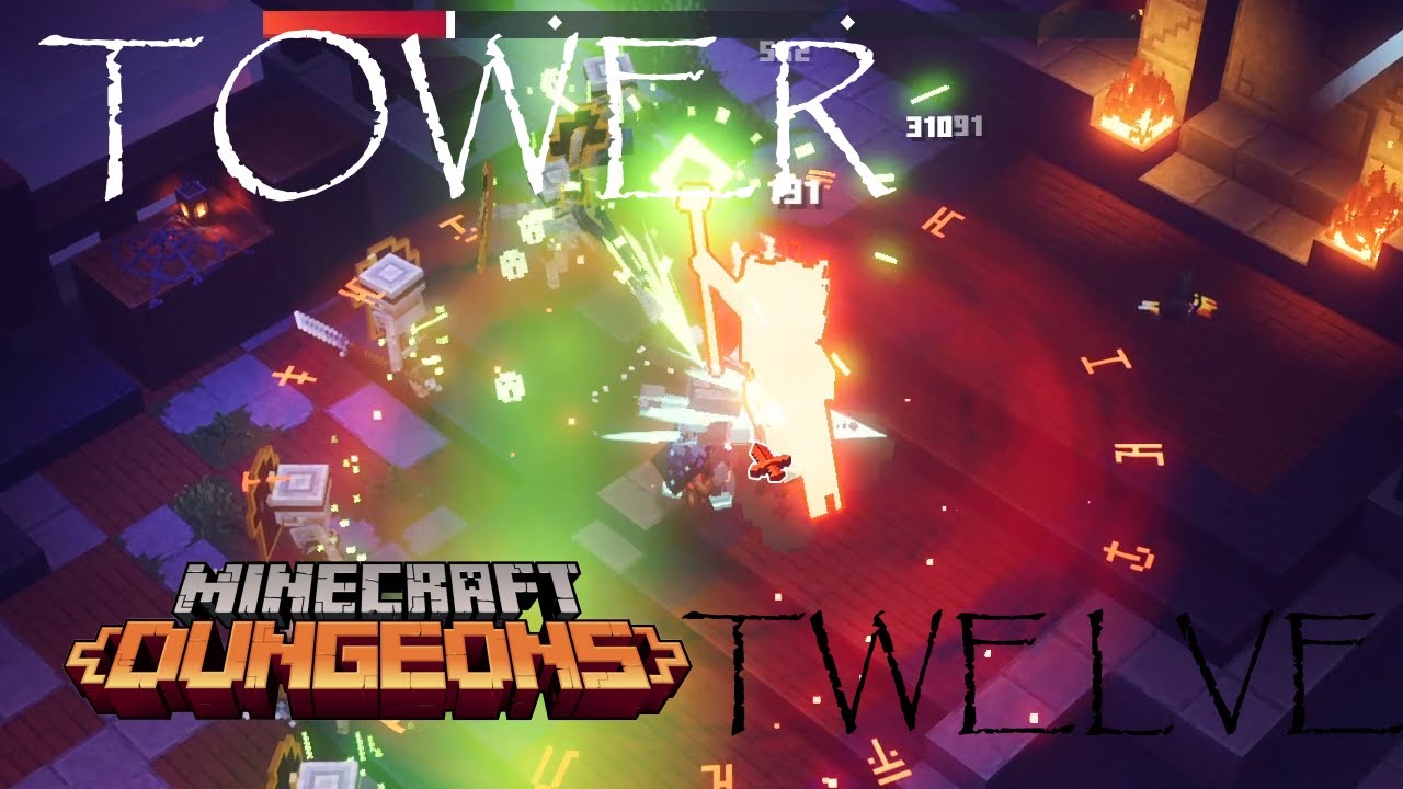 Minecraft Dungeons - Luminous Night - Tower 12 (Adventure) - YouTube