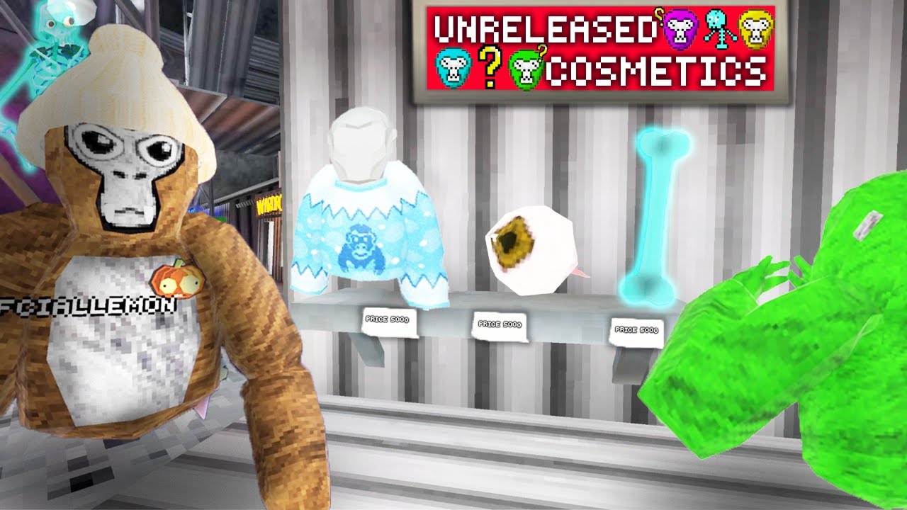 Is Gorilla Tags UNRELEASED Cosmetics FINALLY Here...? - YouTube