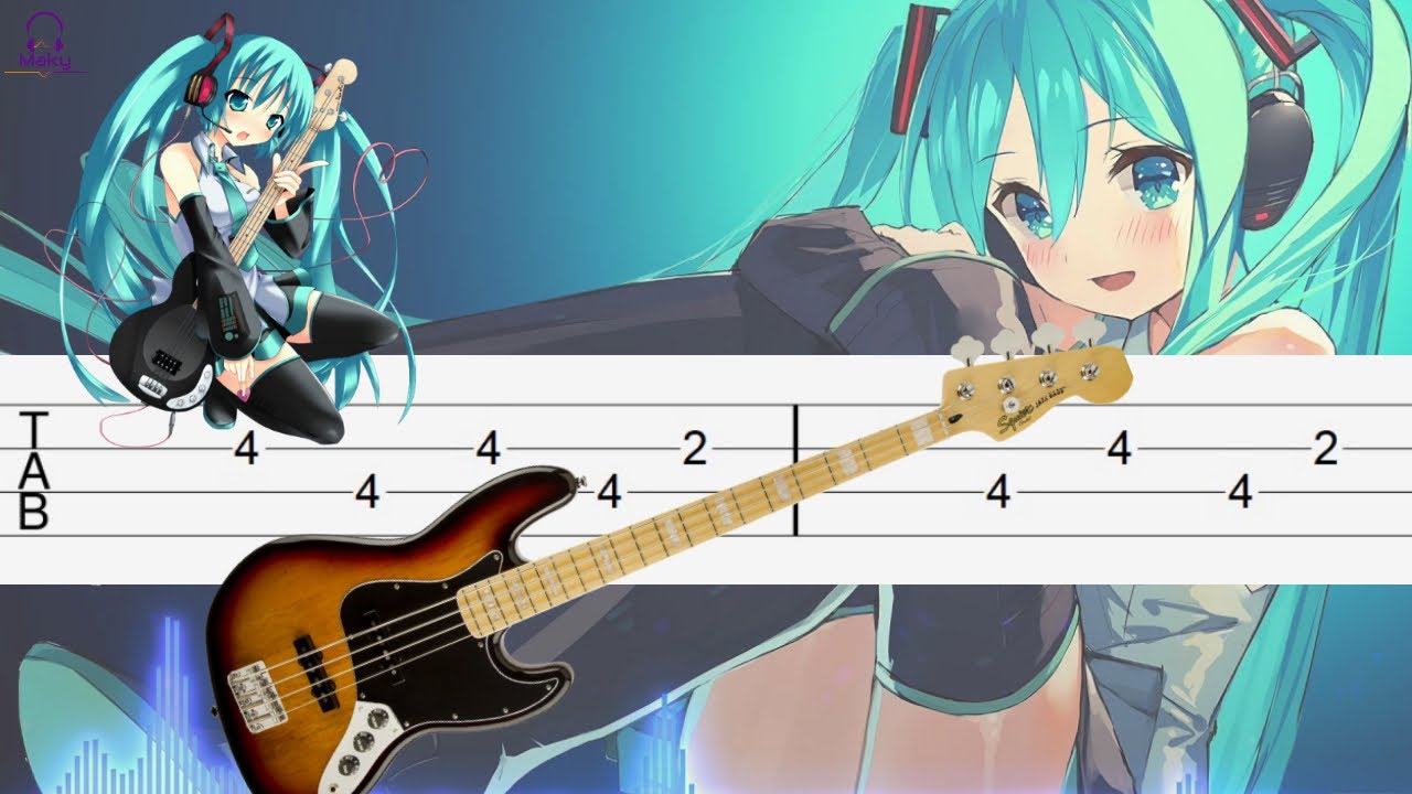 IEVAN POLKKA - Hatsune Miku [Bass Tabs Tutorial] - YouTube