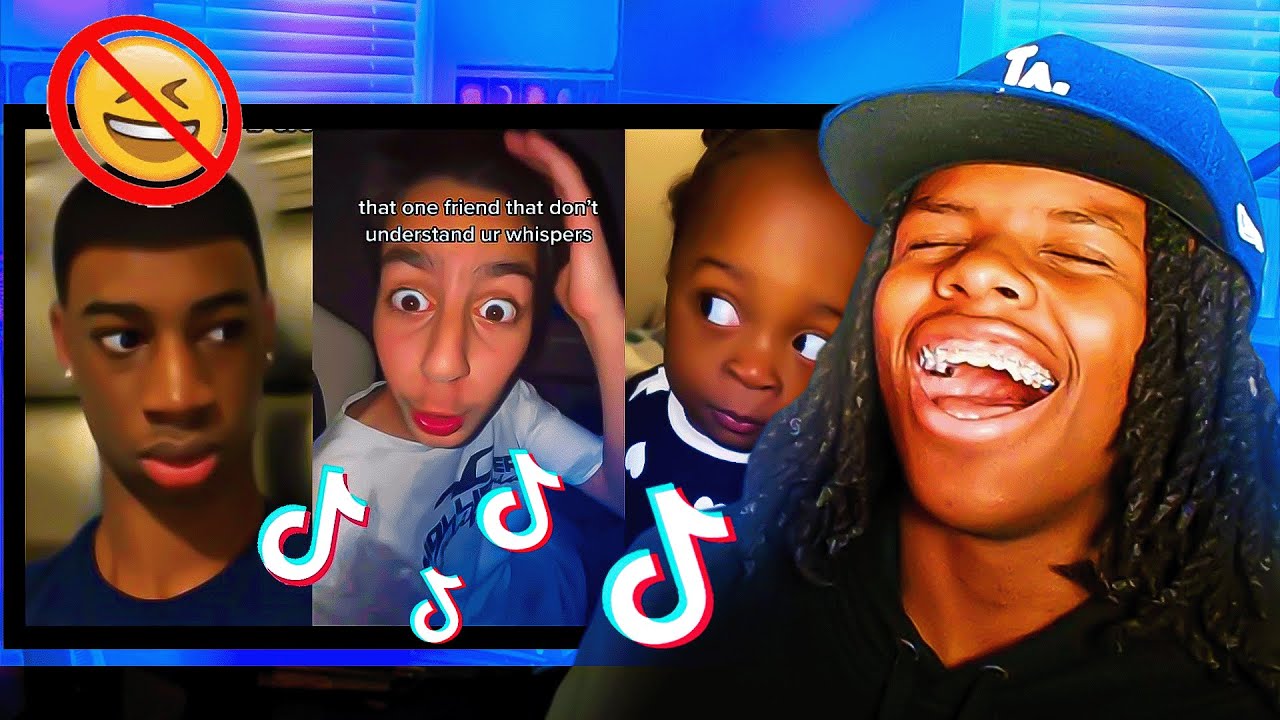 Bray Does TikTok Try Not To Laugh Challenge - YouTube
