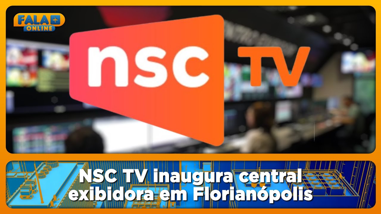 NSC TV inaugura central exibidora em Florianópolis - YouTube