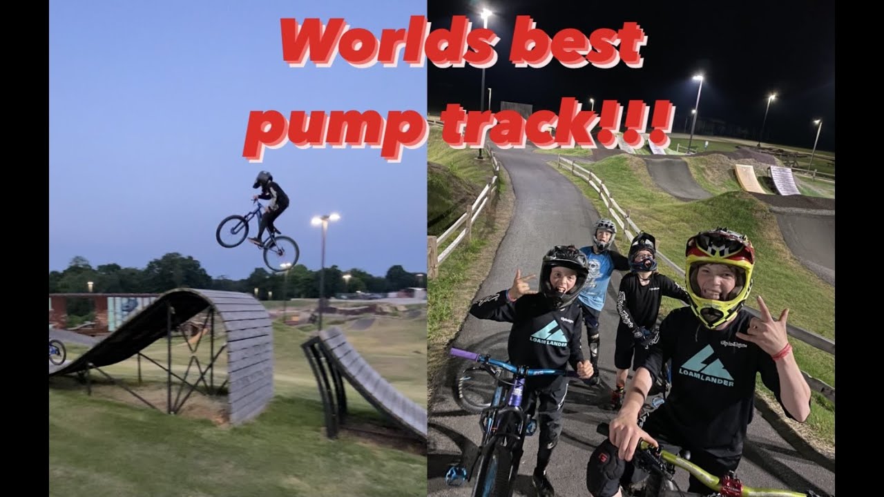 Worlds best pump track / slope style course ! - YouTube