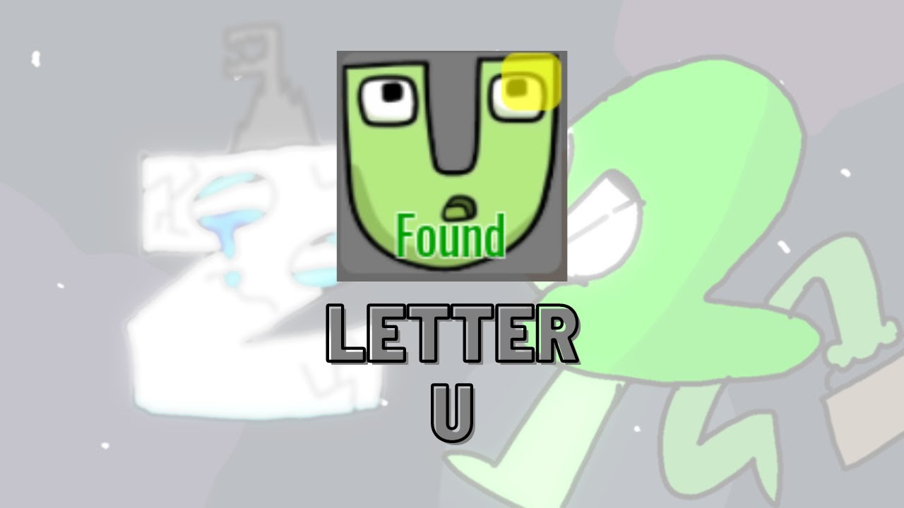 How to get letter U in find the alphabet lore characters roblox - YouTube