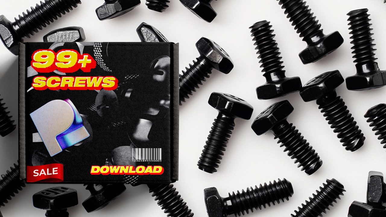99 Problems But Screw ain't 1: Screws are great details in 3D ...