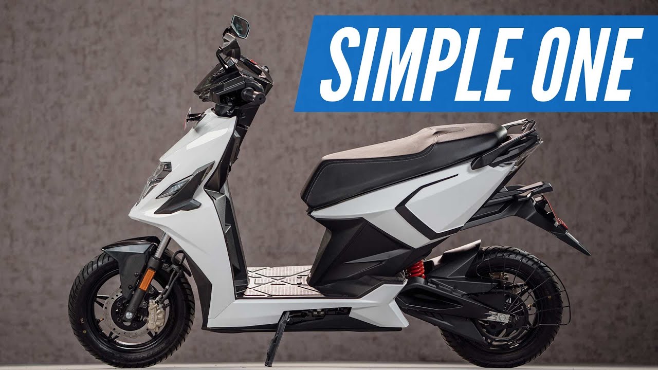 Simple ONE - First electric scooter from Simple Energy | AUTOBICS - YouTube