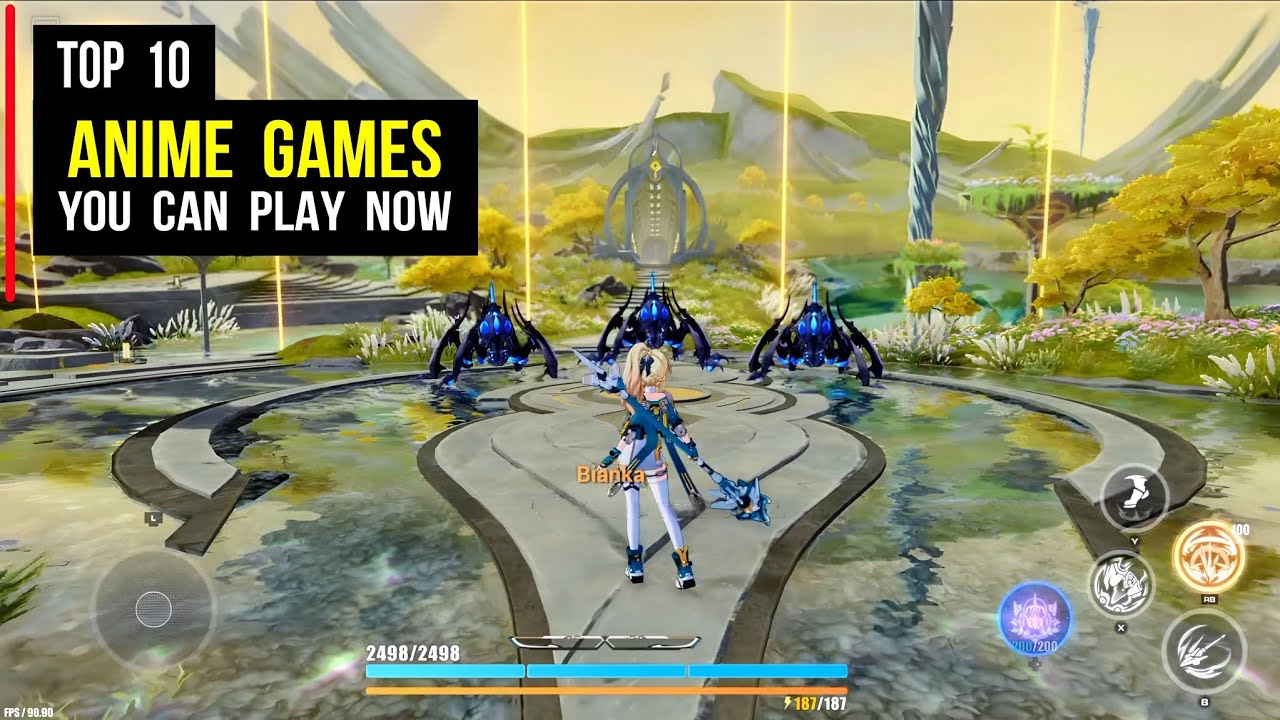 Top 10 Best ANIME GAMES You Can Play Now | Anime RPG game for Android ...